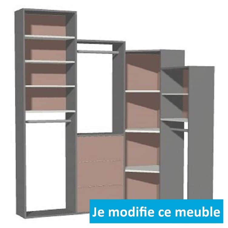 Dressing d'angle droit : Optimisez vos espaces avec du sur mesure