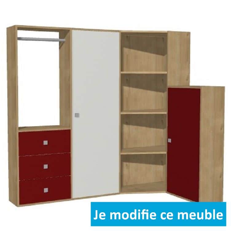 Dressing d'angle droit : Optimisez vos espaces avec du sur mesure