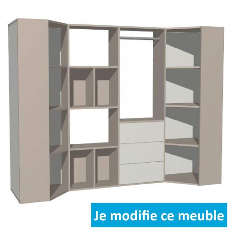 Dressing en u sur mesure : Imaginez et créez directement en ligne