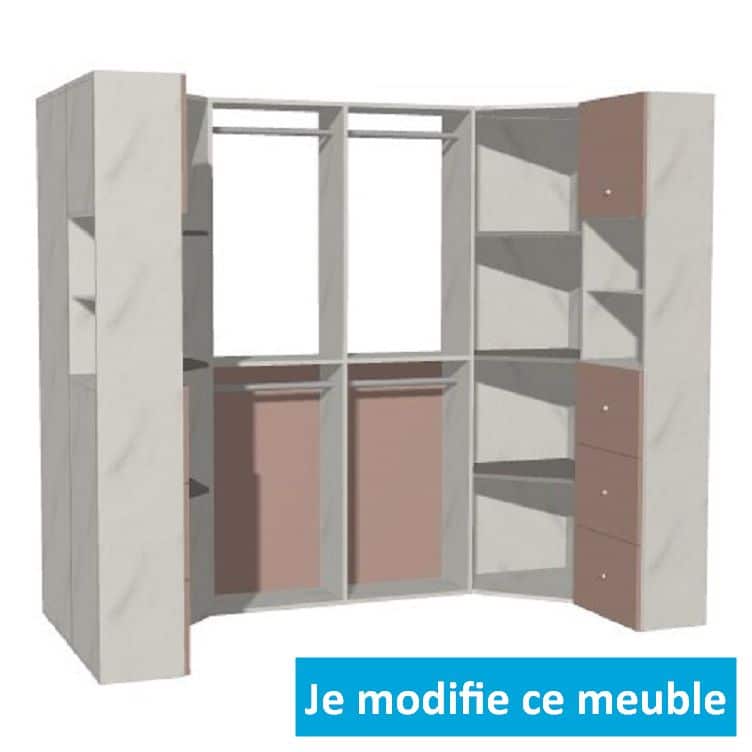 Dressing en u sur mesure : Imaginez et créez directement en ligne